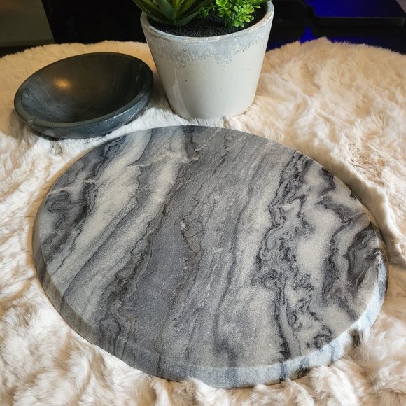 Easton Studio | Accents | Real Marble Medium Sized Tray By Easton ...
